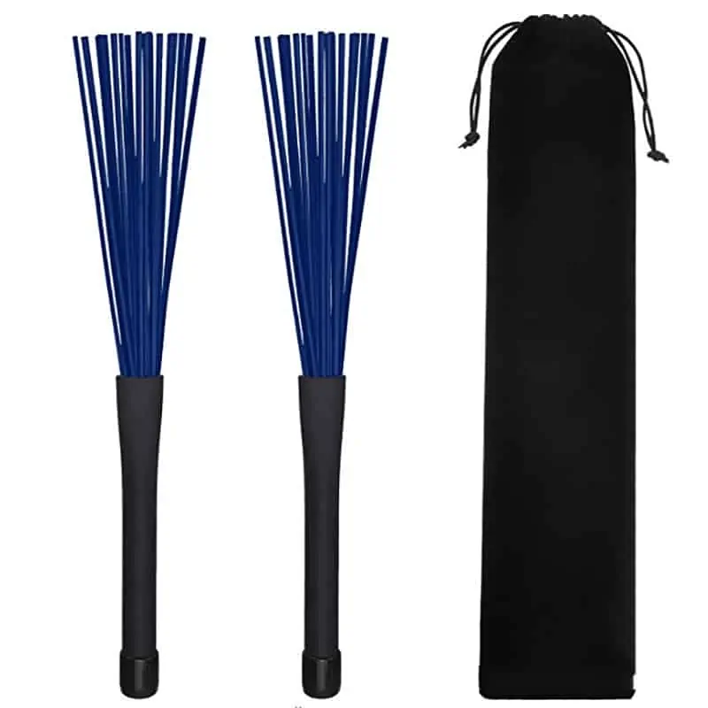 Drum Brushes Retractable |Nylon Brushes Stick| ArioseMusic