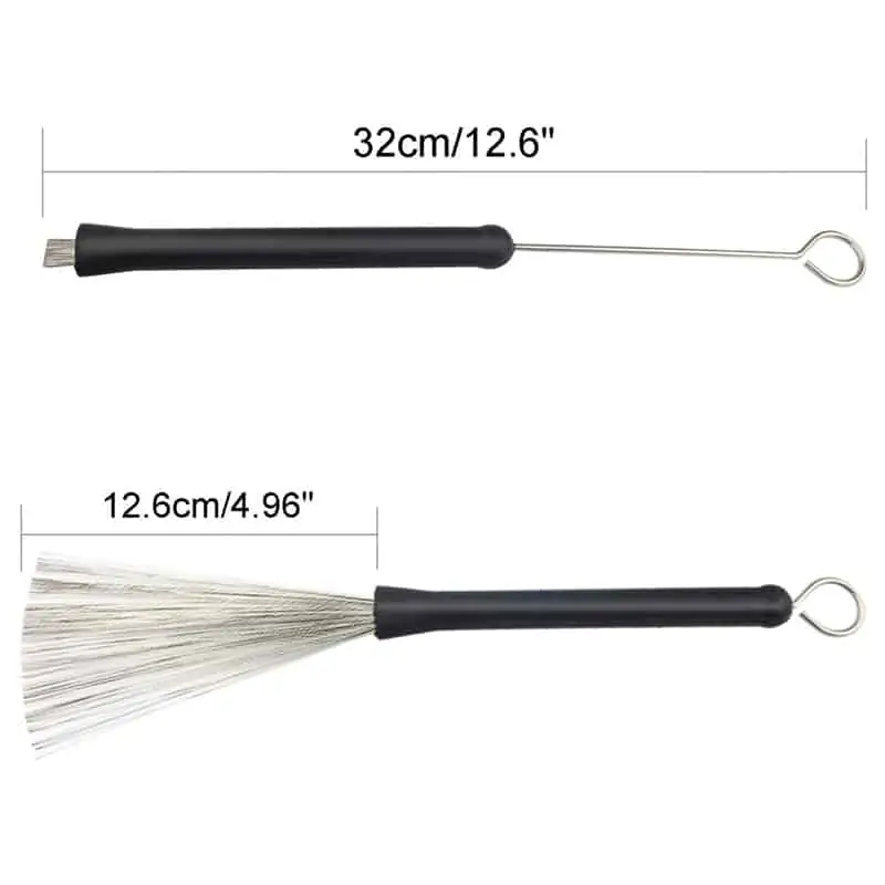 Retractable Drum Wire Brushes Drum Sticks| Factory Direct